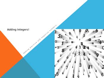 Adding Integers Powerpoint By HaggardMath TPT