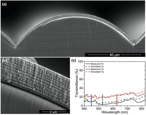 modified h‐cpp a scanning electron microscope sem image of the