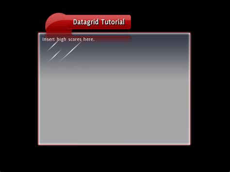 Datagrid Tutorial RmlUi 中文文档