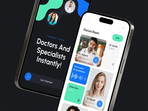 medical app ui designs themes templates and downloadable graphic