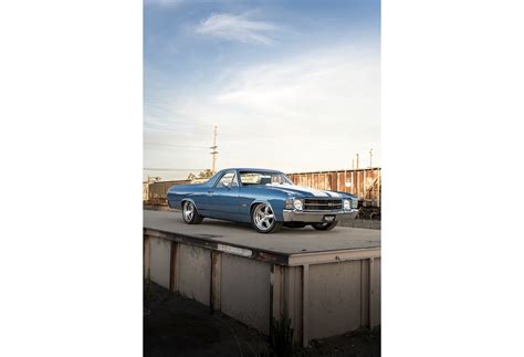 1971 Chevrolet El Camino American Racing Vf551 Brushed Wheel Pros