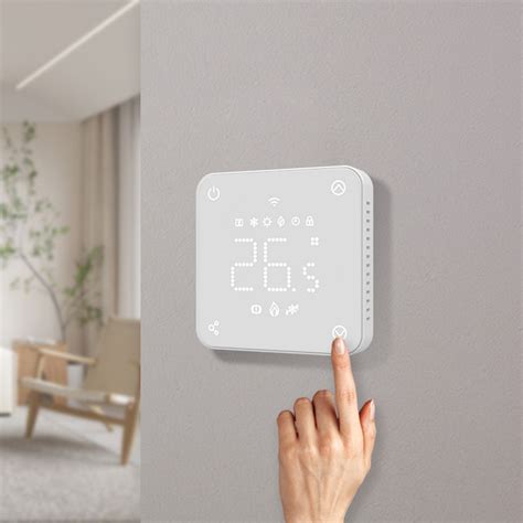 Weekly Programmable Touch Screen Electric Heating Room Thermostat China Floor Heating