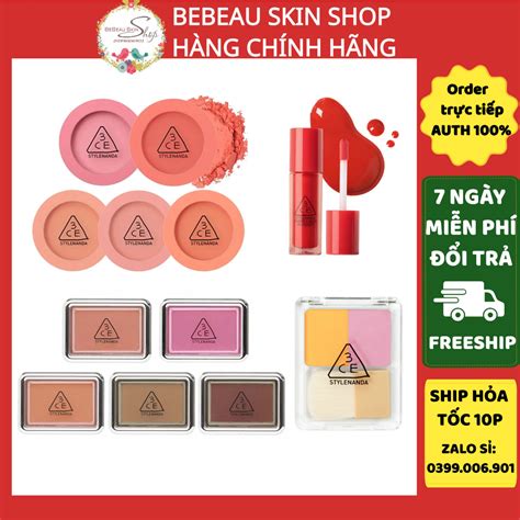 Ph N M H Ng Ce Stylenanda Mood Recipe Face Blush Rose Beige Mono Pink Peach Splash New