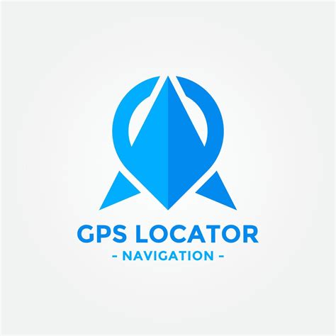 Gps Locator Logo Design Template Gps Map Location And Direction Icon Vector Combination Direct
