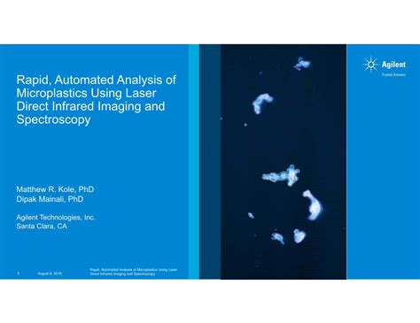 Pdf Rapid Automated Analysis Of Microplastics Using Laser · With Traditional Infrared
