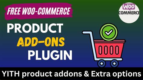 Free Woocommerce Product Add Ons Plugin Tutorial Yith Product Addons And Extra Options Youtube