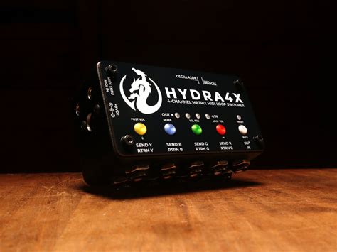 HYDRA MIDI Loop Switcher Oscillator Devices