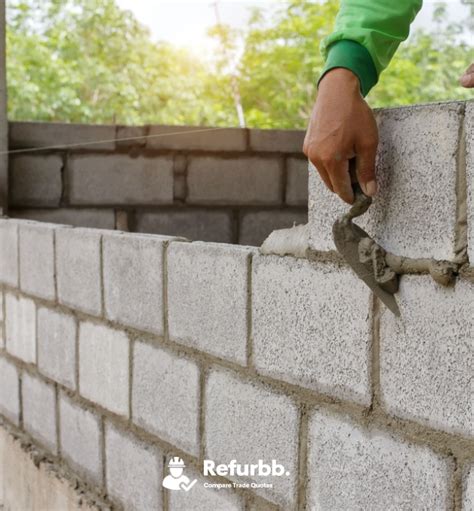 Concrete Block Wall Cost Per Square Metre Blockwork Prices And Quotes