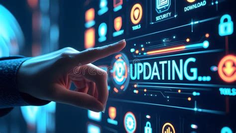 Update Software Application Upgrade Technology Concept Software Update