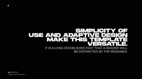 modern text animation after effects after effects project files