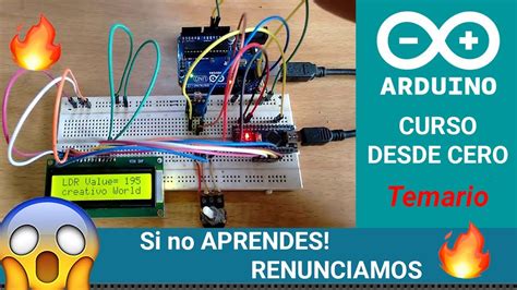 🔥APRENDE a programar Arduino desde CERO 🔥 NO! 💥 necesitas conocimientos! - Temario - YouTube