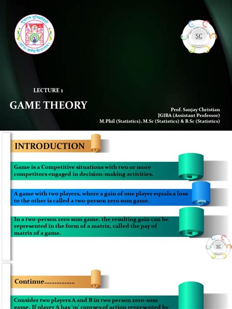 lecture 1 game theory pdf algorithms algorithms and data structures