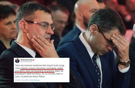 Michał Karnowski żyjemy Skromnie Nie Trzymamy Koni Za Granicą Donaldpl