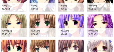 【生成对抗网络】基于dcgan的二次元人物头像生成tensorflow2animefaces数据集下载 Csdn博客