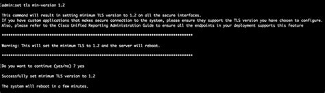 TLS 1 2 For On Premises Cisco Collaboration Deployments Cisco