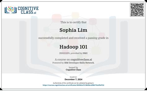 Ibm Bd0111en Certificate Cognitive Class