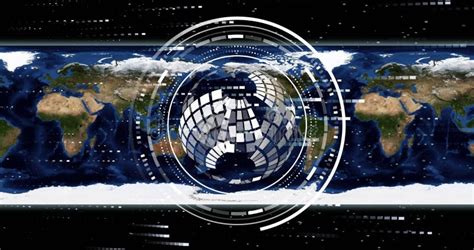 Animation Of Globe With Data Processing Over World Map Stock Video