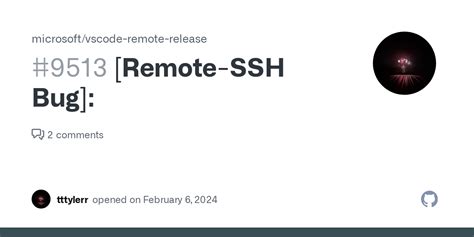Remote Ssh Bug · Issue 9513 · Microsoftvscode Remote Release · Github