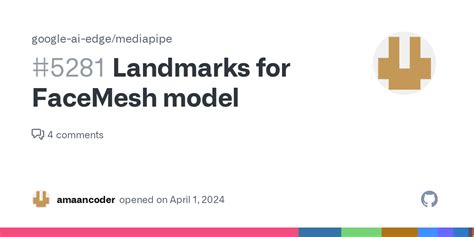 Landmarks For FaceMesh Model Issue 5281 Google Ai Edge Mediapipe