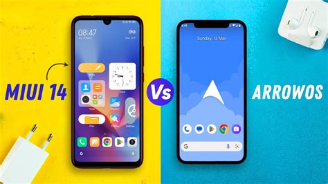 😍miui 14 vs arrowos full comparison android 13 redmi note 7 and poco