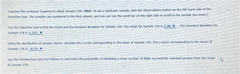 solved on each trial of a digit span memory task the