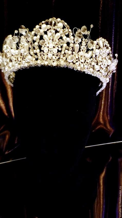 Свадебная тиара"Queen" в интернет-магазине на Ярмарке Мастеров ...