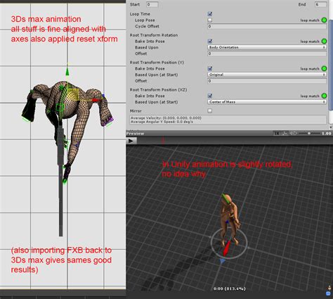 Issue With Rotation Of An Animation Questions Answers Unity Discussions