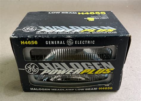 General Electric H4656 Halogen Low Beam Headlight Nos Factory Oem Parts
