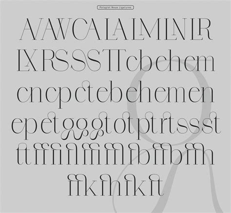 Polyglot Neue Design Cuts