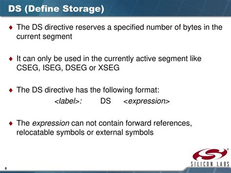 Symbol Definition—code Data Idata Xdata Ppt Download