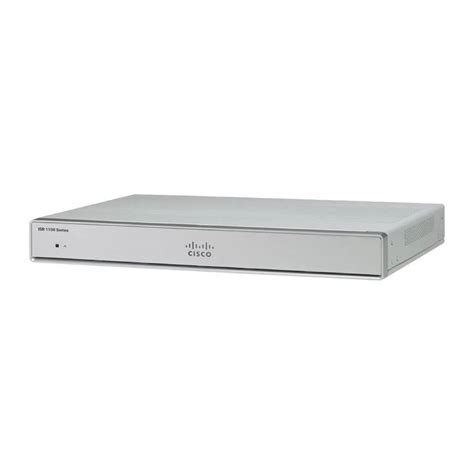 Cisco Isr1100 Router 4 Eth Lan Wan Ports 4g Ram Isr1100 4g Network Warehouse