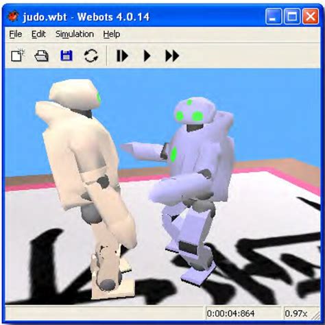 Pdf Webotstm Professional Mobile Robot Simulation