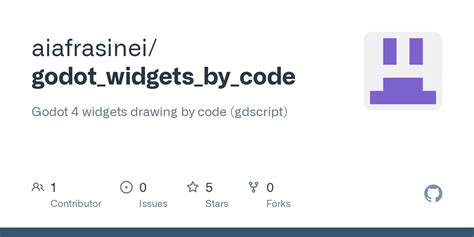 GitHub Aiafrasinei Godot Widgets By Code Godot Widgets Drawing By Code Gdscript