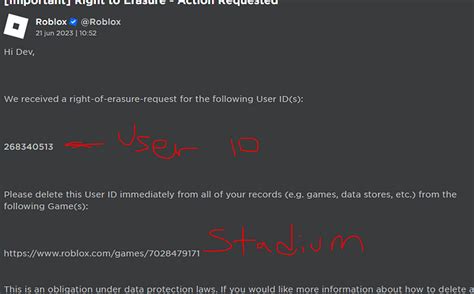 Important Right To Erasure Action Requested Scripting Support