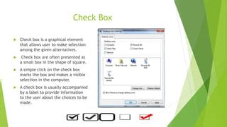 Graphical User Interface PPTX Operating Systems Computer Software