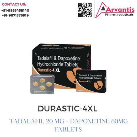 Tadalafil Dapoxetine Tablet At Rs 165stripe Erectile Dysfunction