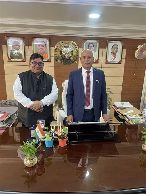 Had Today The Privilege Of Meeting Prof Dr Ajay Shukla