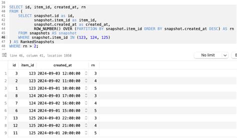 Mysql 8 Optimizing Snapshot Management Queries In Typeorm Thnk And Grow Mysql 8 Optimizing Snapshot Management Queries In Typeorm Thnk And Grow