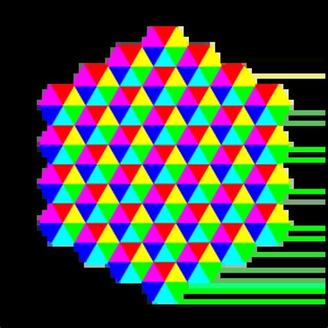 Free Triangle Tessellation Color Clipart Images Freeimages