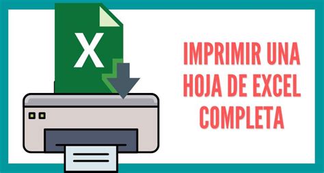 1️⃣ Cómo Hacer Para Imprimir Una Hoja De Excel Completa Reporte De Lectura
