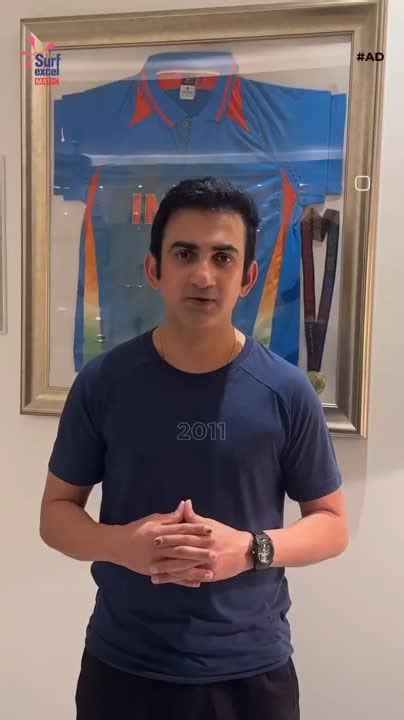 Surf Excel With Gautam Gambhir Pranay Aluria Posted On The Topic Linkedin