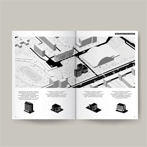 Architectural Portfolio 23 On Behance Architecture Portfolio Layout Portfolio Design Layout