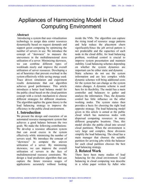 Enhanced Equally Distributed Load Balancing Algorithm For Cloud Compu