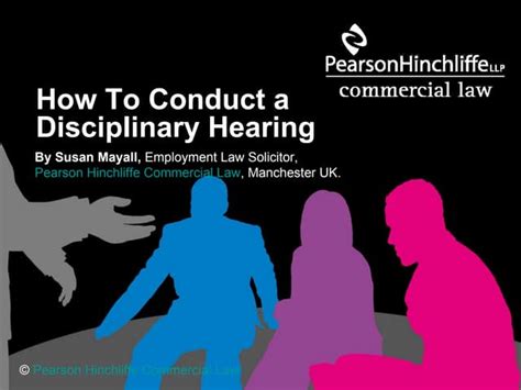 How To Conduct A Disciplinary Hearing Referencing The Acas Code Of