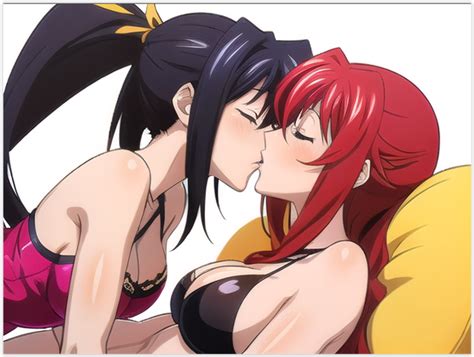 Rias X Akeno Lesbian Love By Guloyu84 On Deviantart