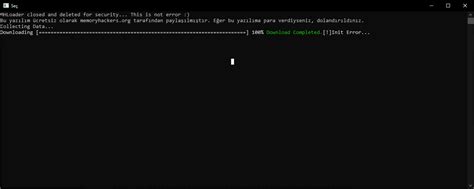 Çözüldü İnit Error Hatası