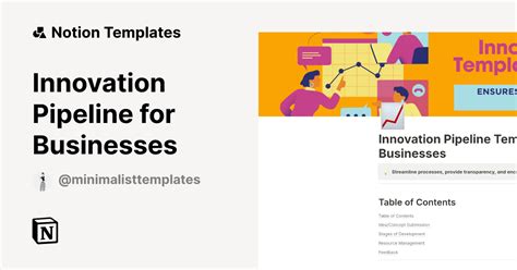 Innovation Pipeline For Businesses Template Notion Marketplace
