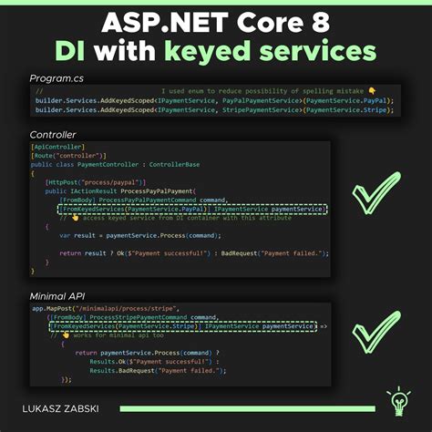 Łukasz Żabski On Linkedin How To Use The New Keyed Services Attribute