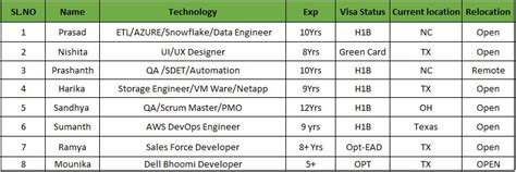 Naveen On Linkedin Developer Technology Experience Recruiters Consultant Qa Sql Email