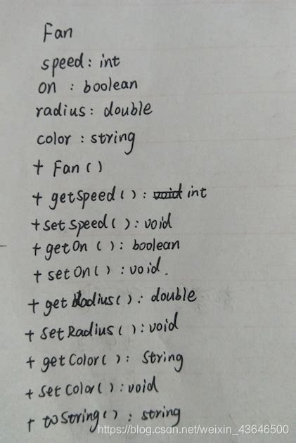 设计一个名为account的账户类和一个名为fan的风扇类风扇类 Fan设计一个名为 Fan 的类来表示一个风扇。这个类包括 三个名为 Slow、 Csdn博客